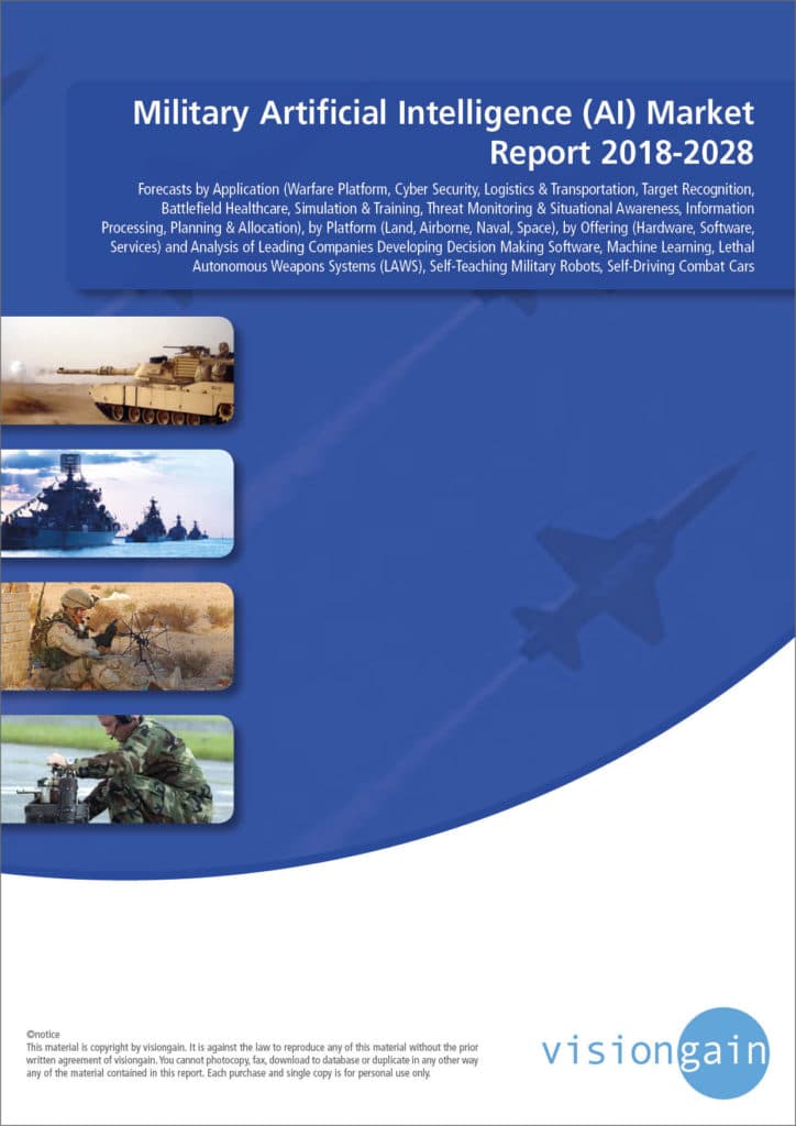 Military Artificial Intelligence (AI) Market Report 2018-2028 - Visiongain