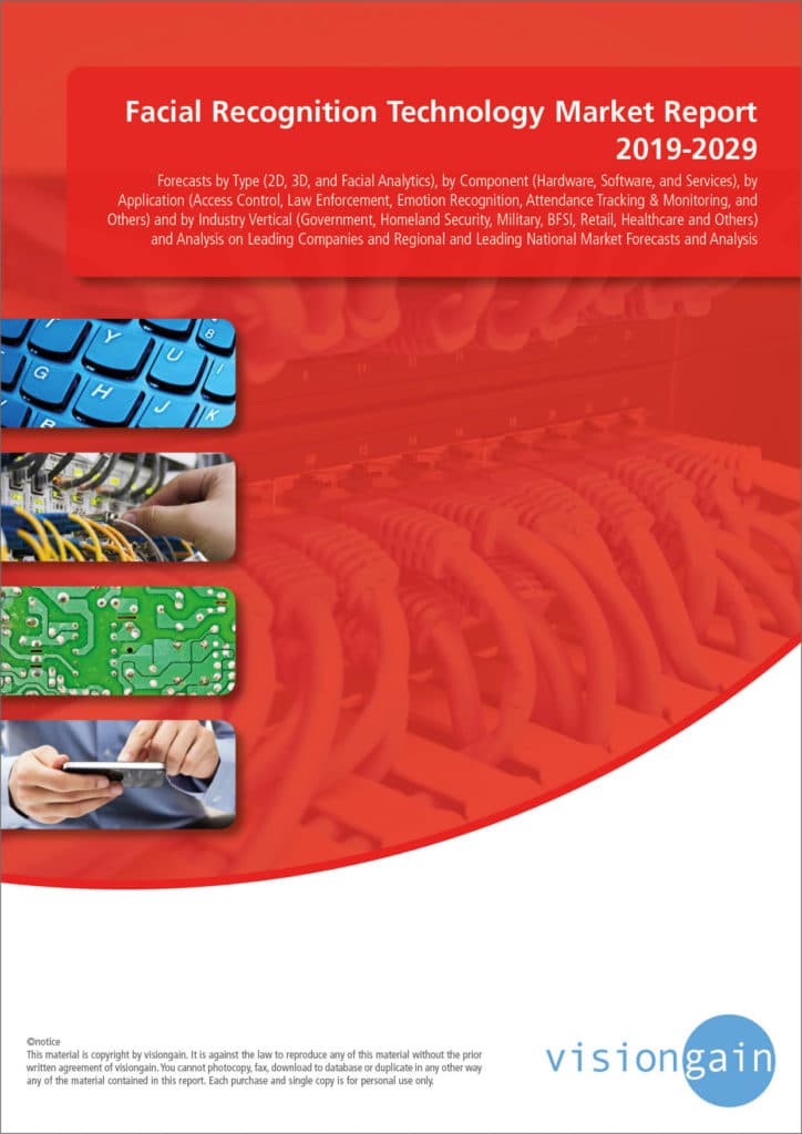 Facial Recognition Technology Market Report 2019-2029 - Visiongain