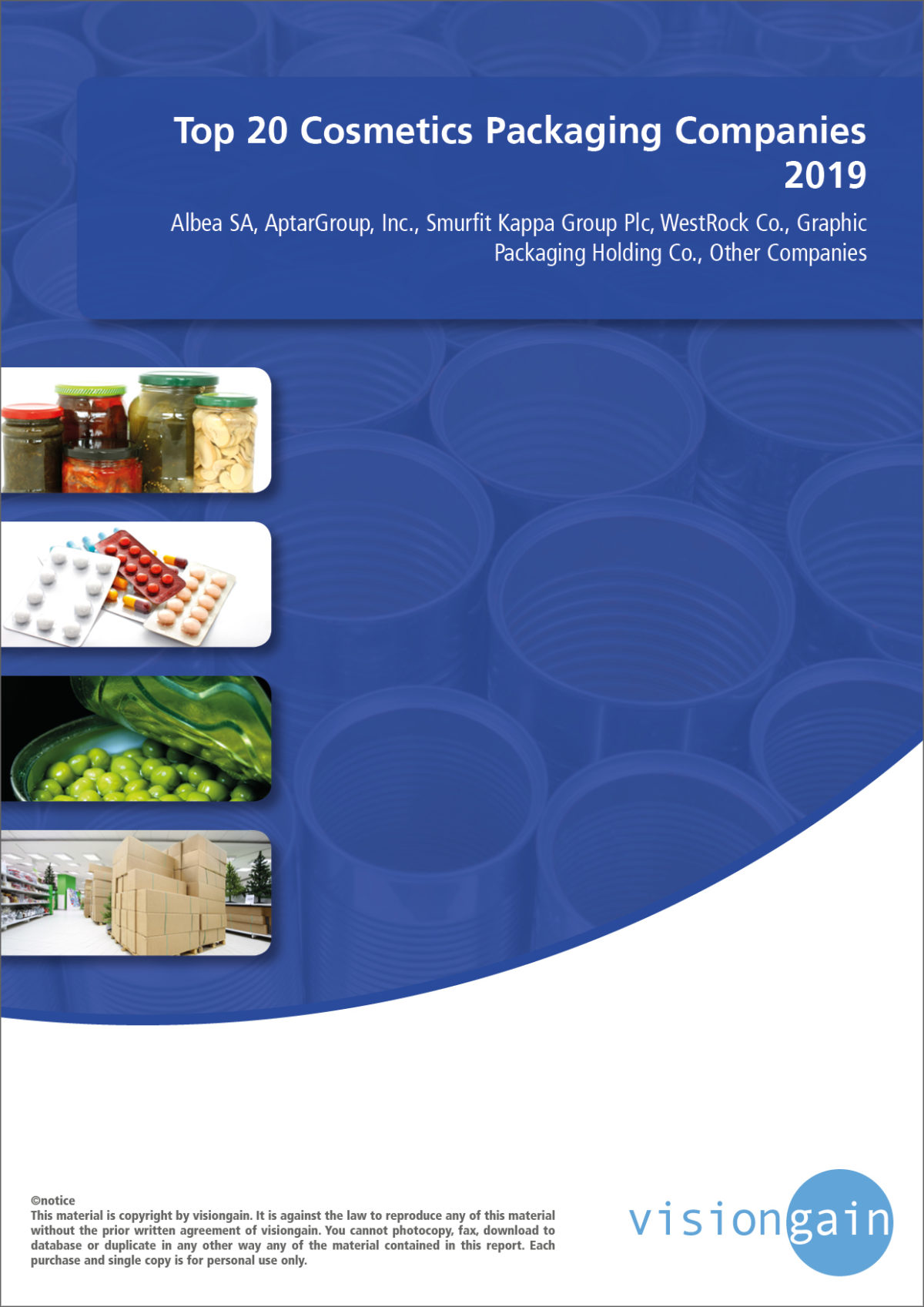 Top 20 Cosmetics Packaging Companies 2019 - Visiongain