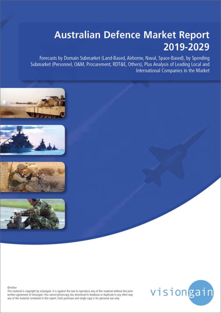 Australian Defence Market Report 2019-2029 - Visiongain