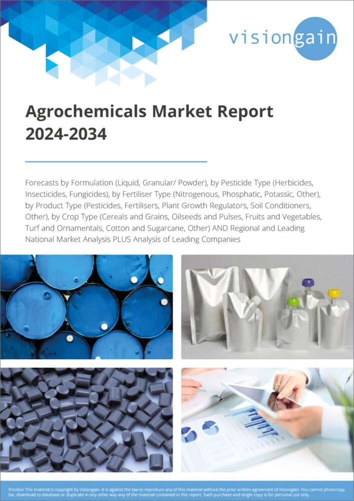 Agrochemicals Market Report 2024-2034 - Visiongain